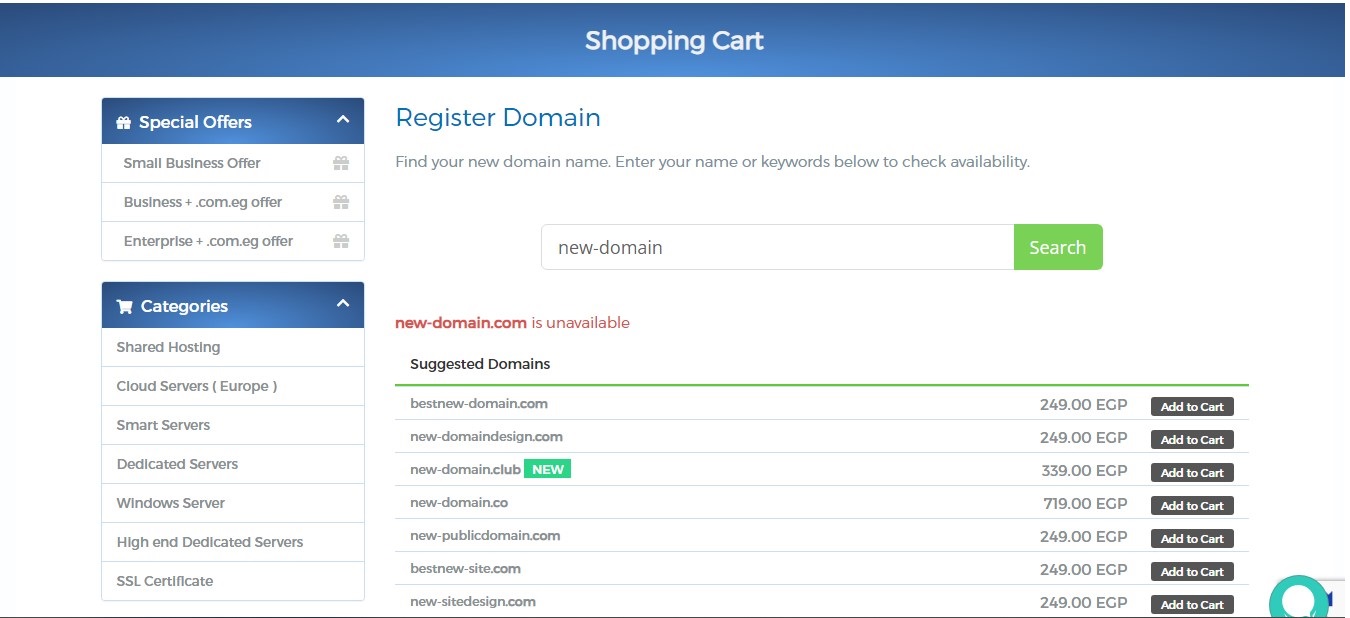 Domain Registration in Network Egypt. - Network EGYPT - Network EGYPT ...